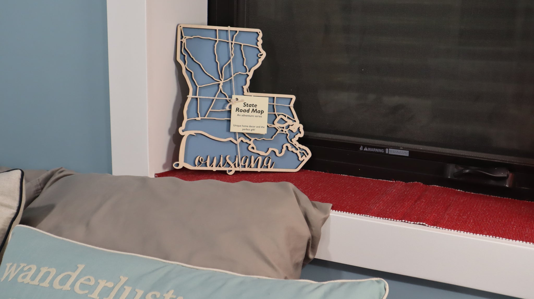 Louisiana State Road Map – Back Alley Studios